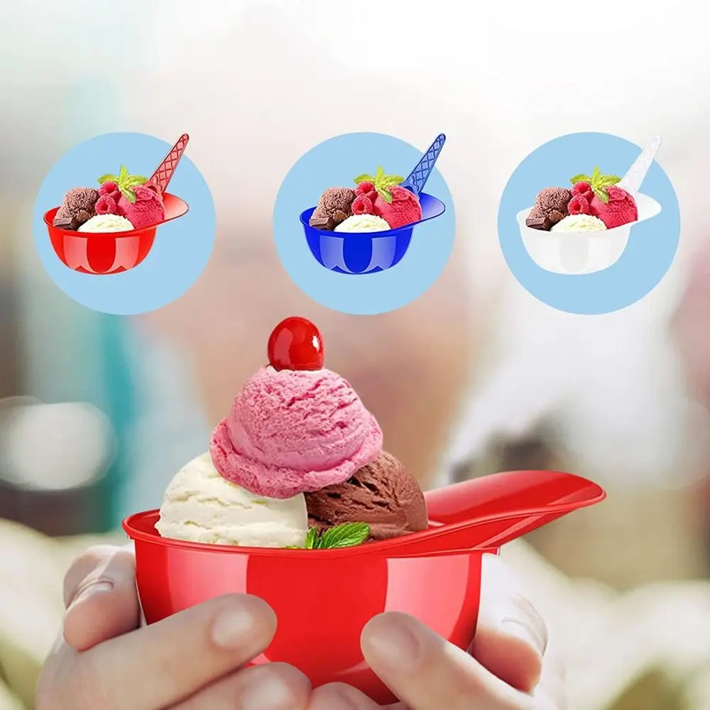 6pcs-Unbreakable-Baseball-Helmet-Ice-Cream-Bowl-Ice-Cream-Cup-Plastic ...
