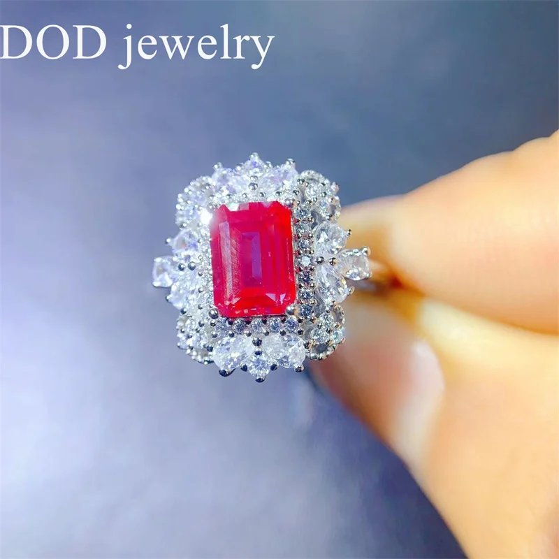 LAB-Alexander-Ring-for-Women-Anniversary-Gift-5x7mm-Genuine-Gemstone ...