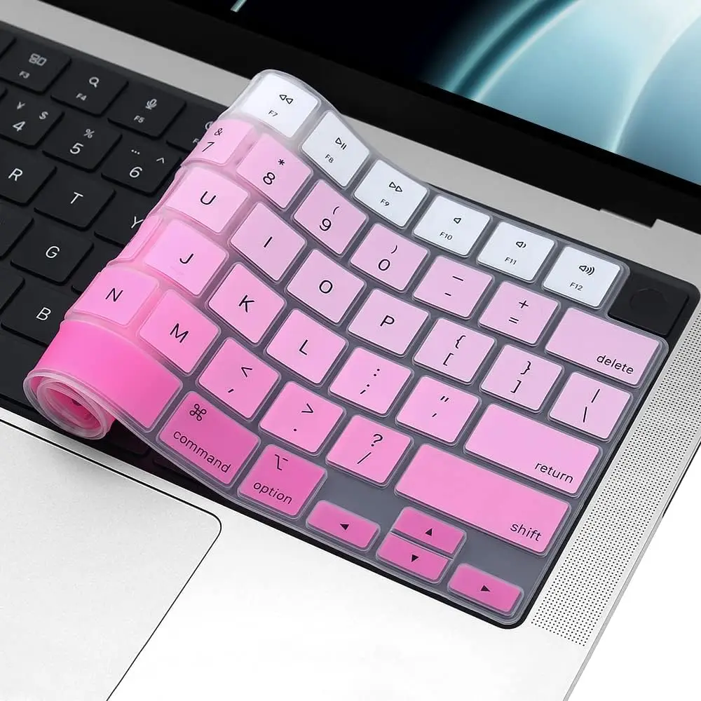 Ultra-Thin-Silicone-Keyboard-Cover-Skin-for-MacBook-Air-Pro-12-13-14-15 ...
