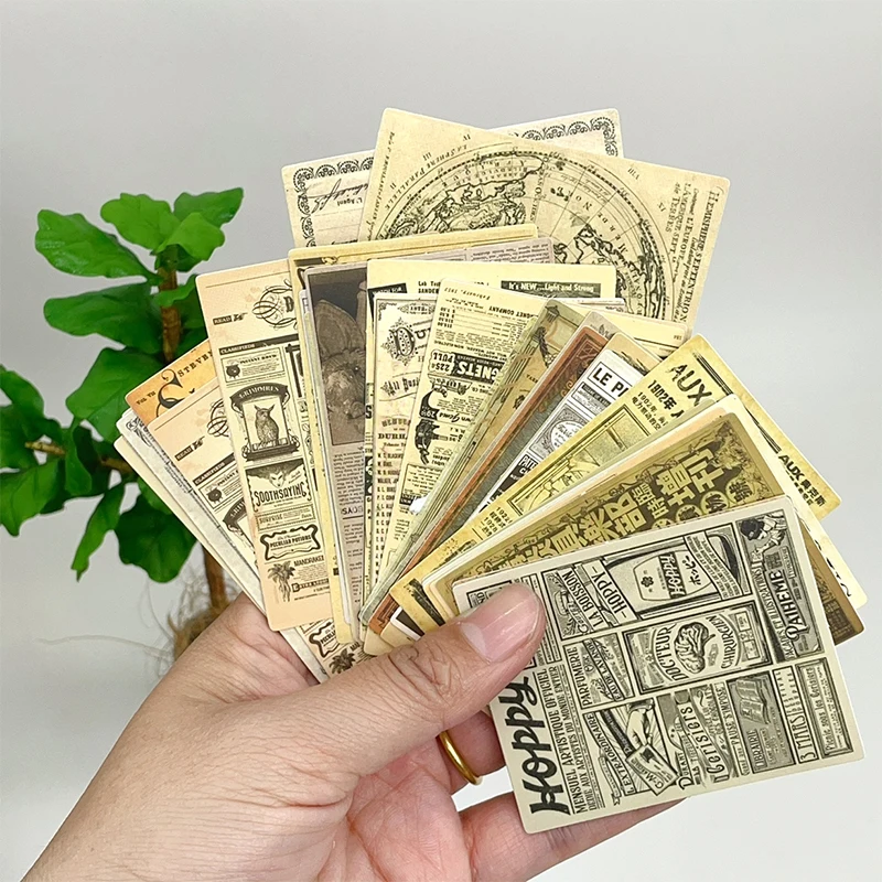 5Pcs-Dollhouse-Miniature-Kraft-Paper-Newspaper-Magazines-Mini-Retro ...