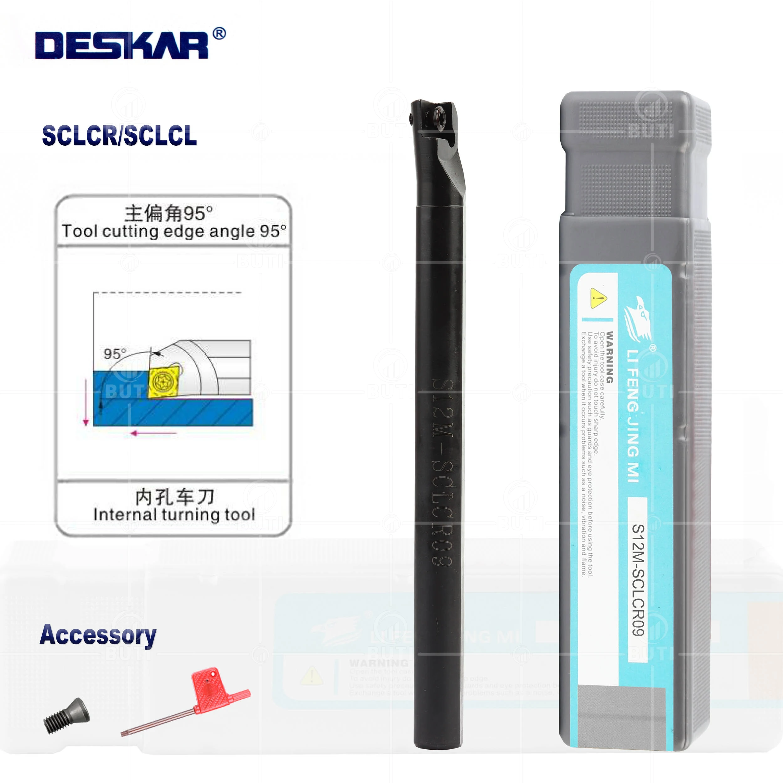 DESKAR-100-Original-SCLCR-SCLCL-Internal-Tools-Holder-S06K-S07K-S08K ...