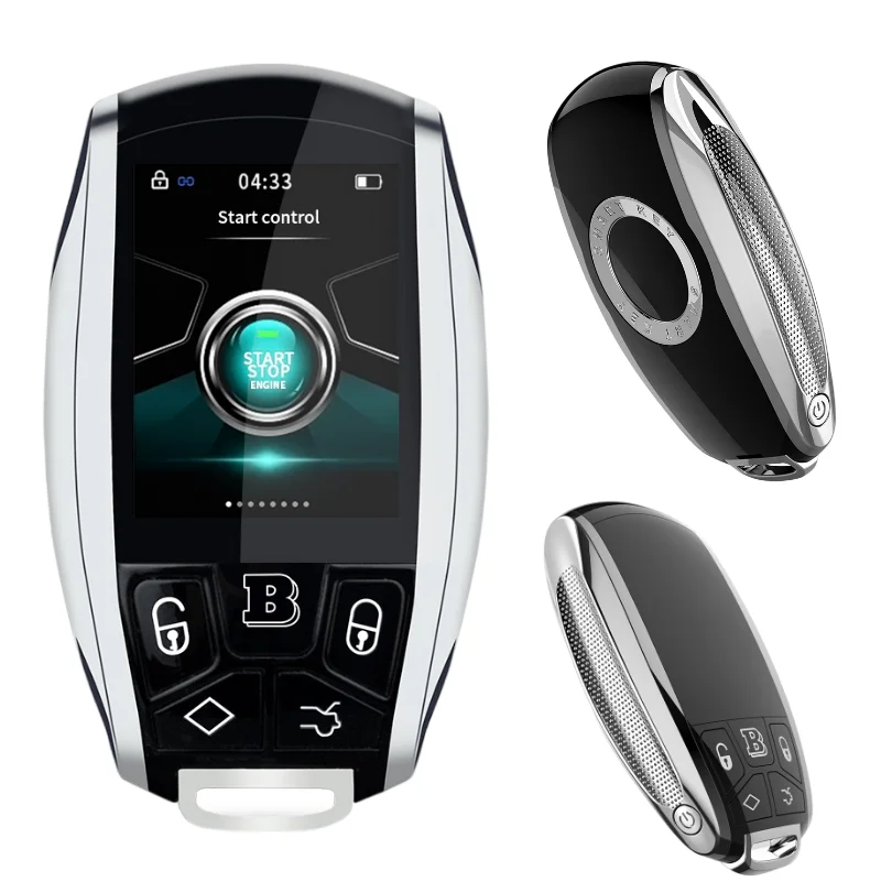 New Smart Remote Control LCD Car Key Universal For all Keyless start ...
