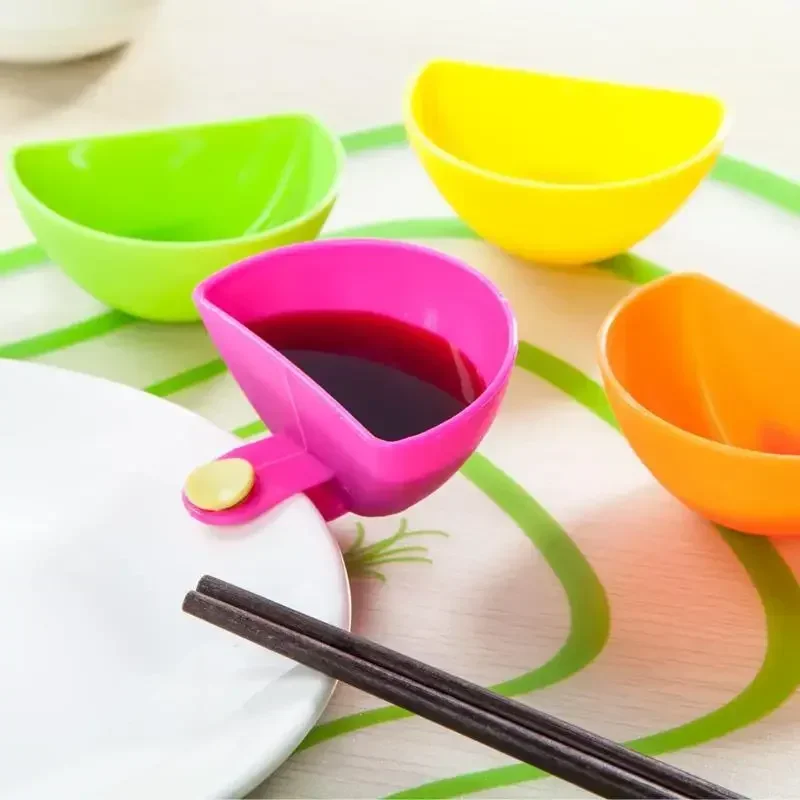 4-Pieces-of-Randomly-Colored-Dipping-Sauce-Clips-Kitchen-Seasoning ...