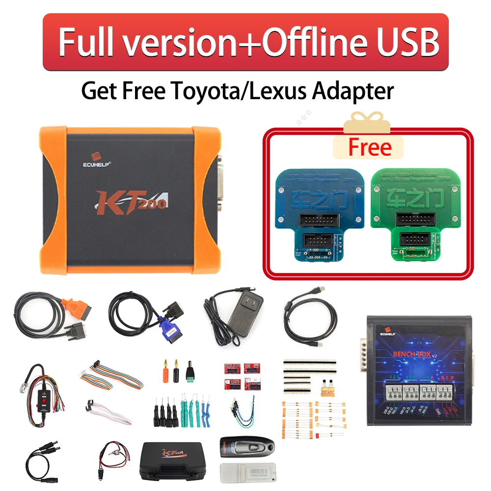 Programador KT200 ECU versión completa con estación de trabajo fuera de ...