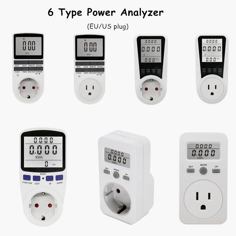 Hot-220V-AC-EU-Digital-LCD-Power-Meter-Wattmeter-Socket-Wattage-Kwh ...