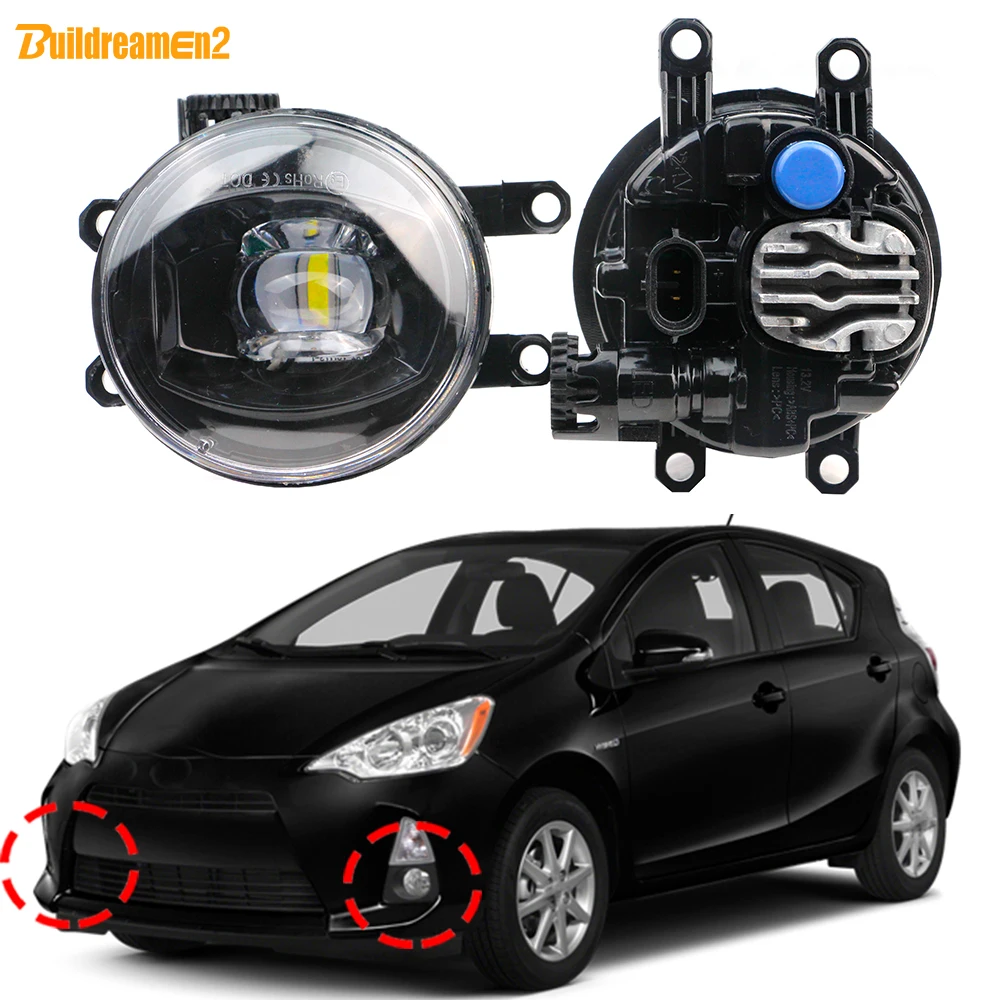 High-Bright-H11-Car-External-Canbus-LED-Lens-Fog-Light-DRL-1-Pair-For ...