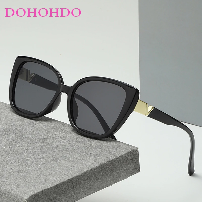 Fashion Premium Brand Designer Cat Eye Sunglasses Women Men Retro ...