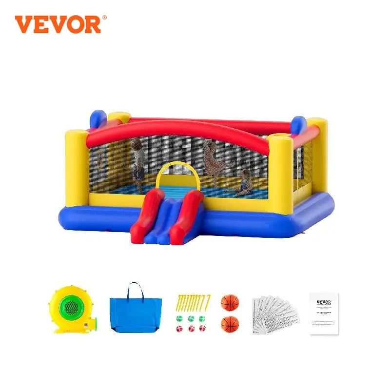 VEVOR-Inflatable-Bounce-House-Outdoor-High-Quality-Playhouse-Trampoline ...
