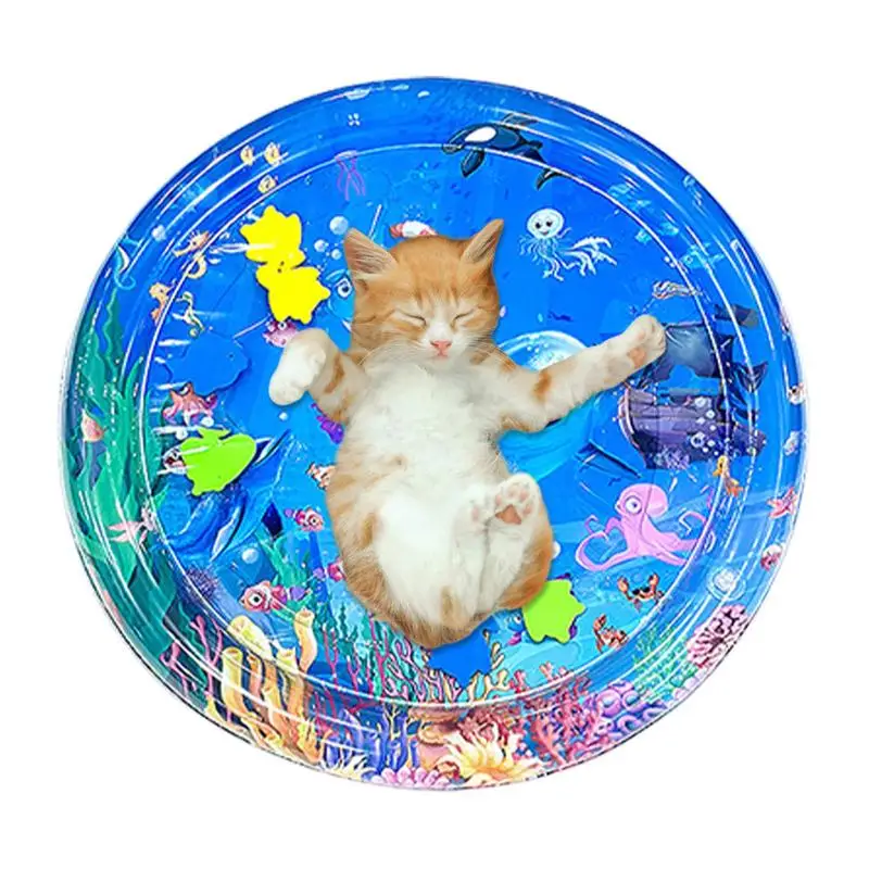 Water-Play-Mat-For-Cats-Water-Sensory-Pad-Thickened-Water-Sensory ...
