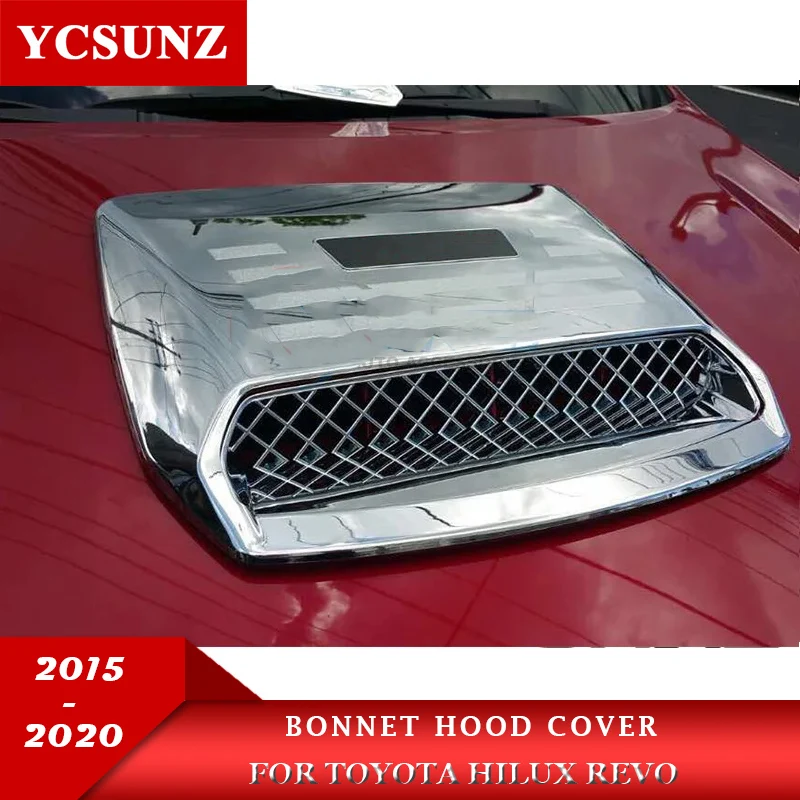 Car Bonnet Hood Scoop Air Flow Intake Vent Cover For Toyota Hilux Revo ...