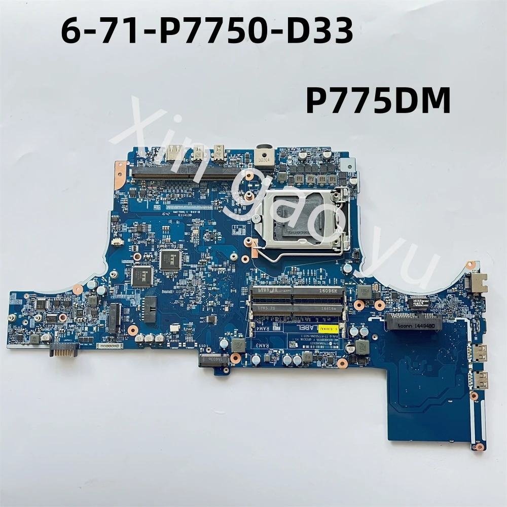 Original-FOR-Clevo-ZX7-SP501-P775DM-P775-Laptop-Motherboard-6-71-P7750 ...