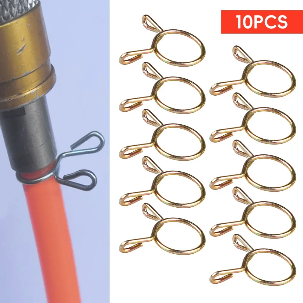 New-10Pcs-Car-Oil-Hose-Clamps-8mm-Fuel-Line-Hose-Clamp-Tubing-Spring ...