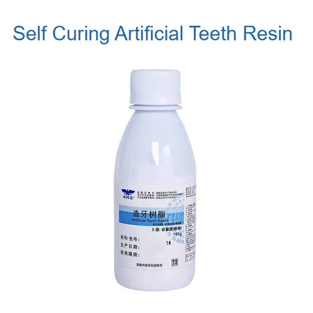 Snd 100g Self Curing Artificial Teeth Resin False Teeth Material ...