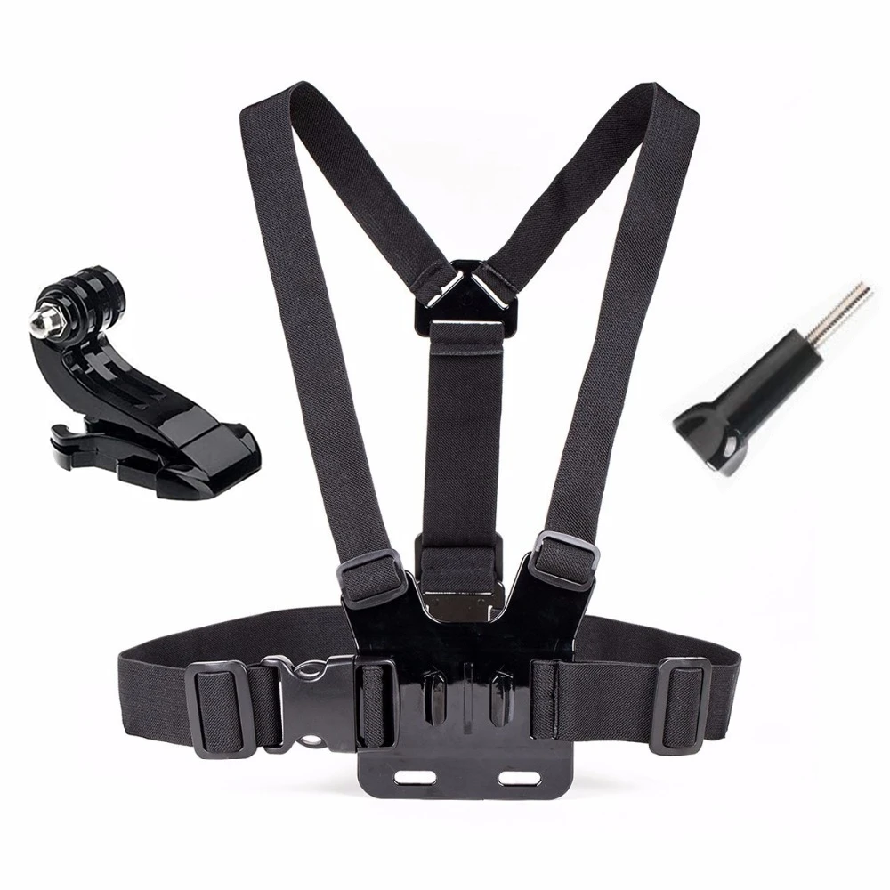 Chest Strap Mount Belt For Gopro Hero 5 4 Xiaomi Yi 4k Action Camera ...
