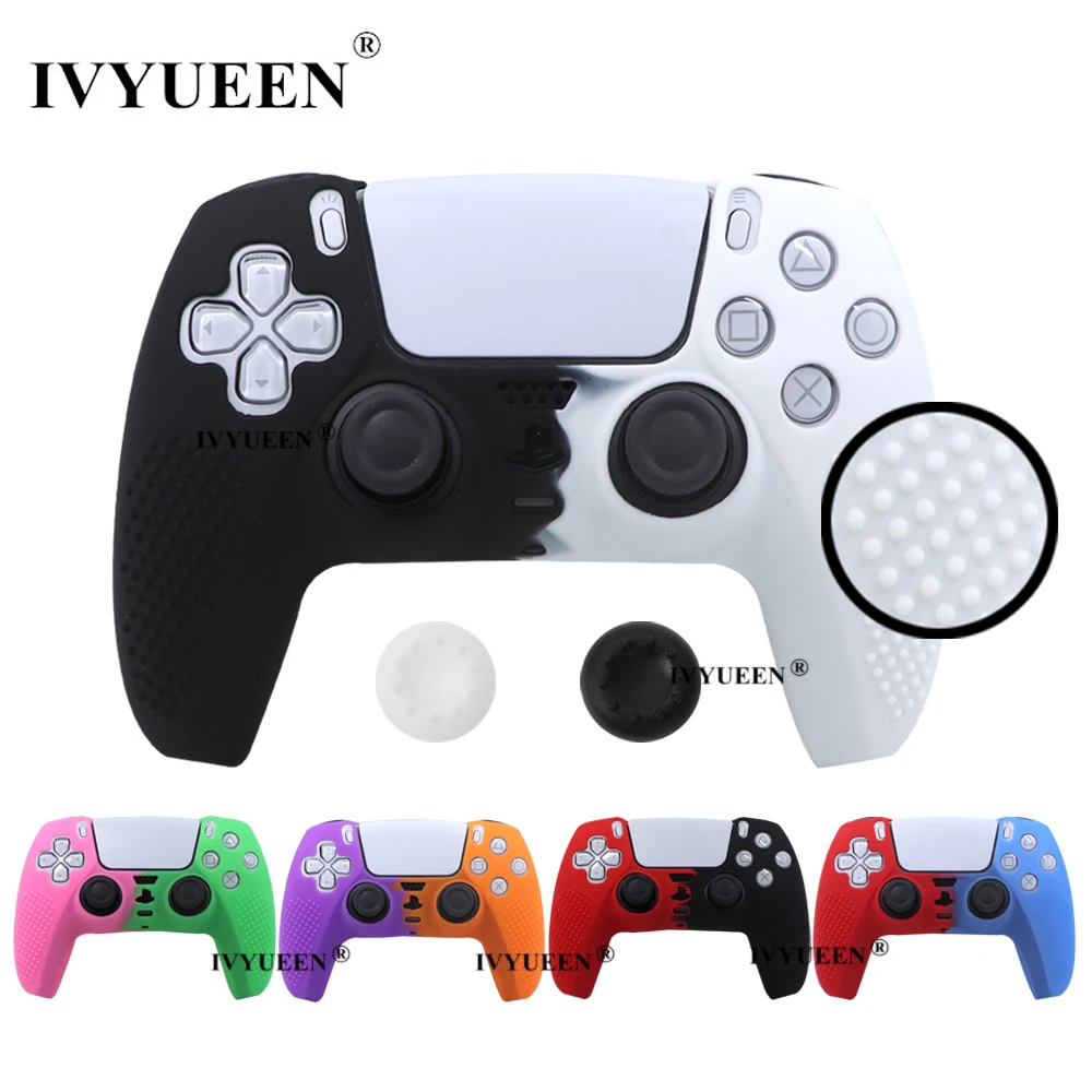 IVYUEEN-AntiSlip-Protective-Skin-for-PlayStation-5-PS5-Controller ...