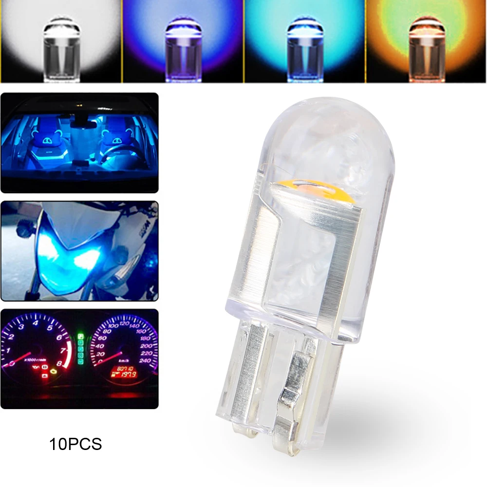 10Pcs-High-Bright-Auto-Dome-Read-DRL-Bulb-W5W-Led-T10-Car-Light-12V ...