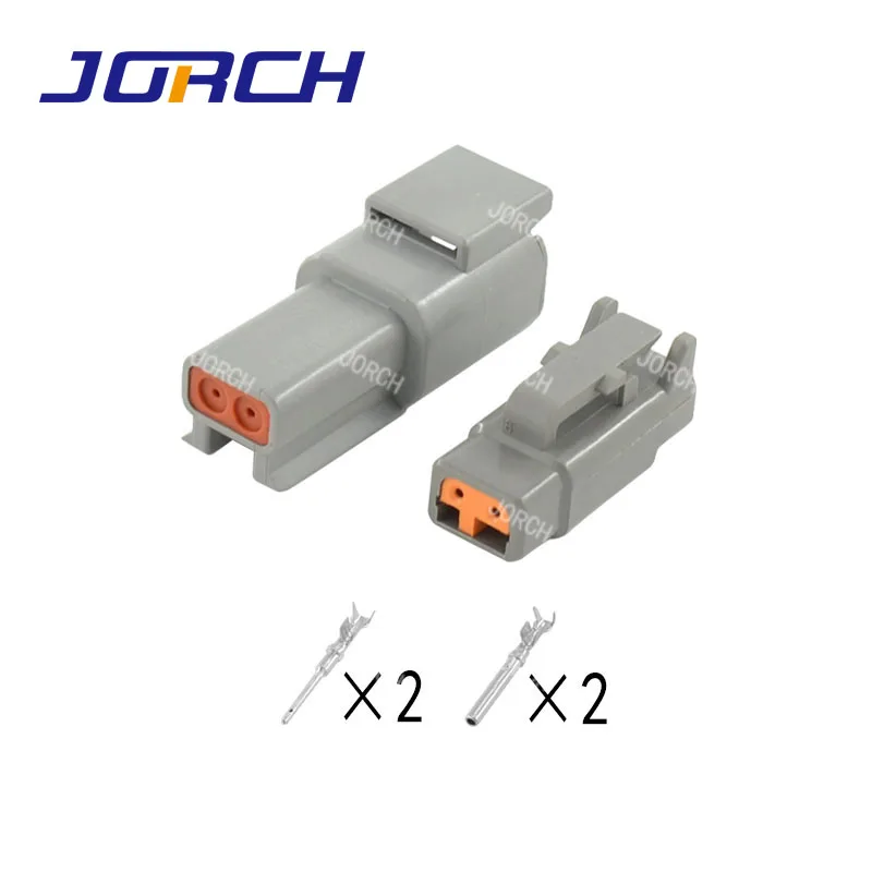 Deutsch conector eléctrico DTM de 2 pines, DTM06 2S/ATM06 2S/DTM04 2P, resistente al agua ...