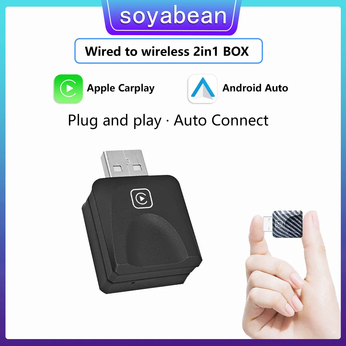 New-Mini-2in1-Wired-to-Wireless-CarPlay-Android-Auto-Car-Wireless ...