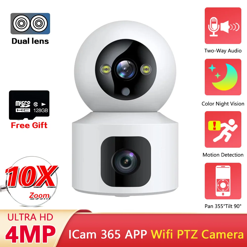 4MP-Dual-Lens-Wifi-PTZ-IP-Camera-10X-Zoom-Indoor-Home-Wireless-Security ...