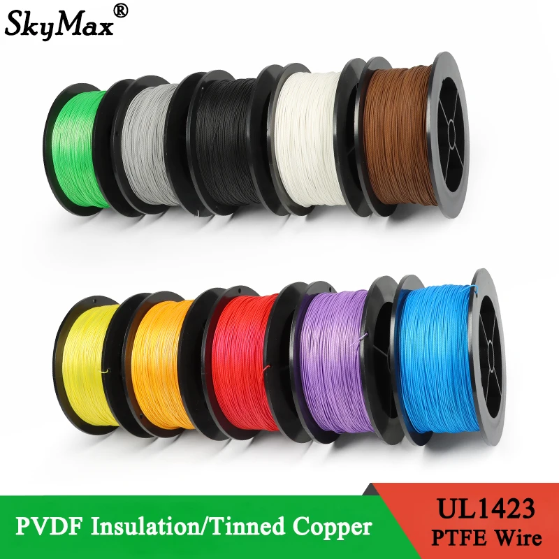 UL1423-PTFE-Wire-Silver-Plated-Single-Core-Cable-No-Scroll-PVDF ...