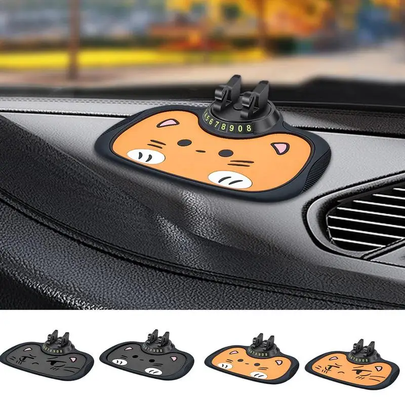 Car-Dashboard-Anti-Skid-Mat-Cartoon-Non-Slip-Phone-Mat-Heat-Resistant ...