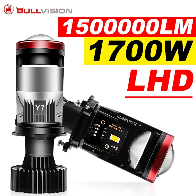 Bullvision-1700W-1500000LM-H4-Bi-LED-Headlights-Canbus-3000K-4300K ...
