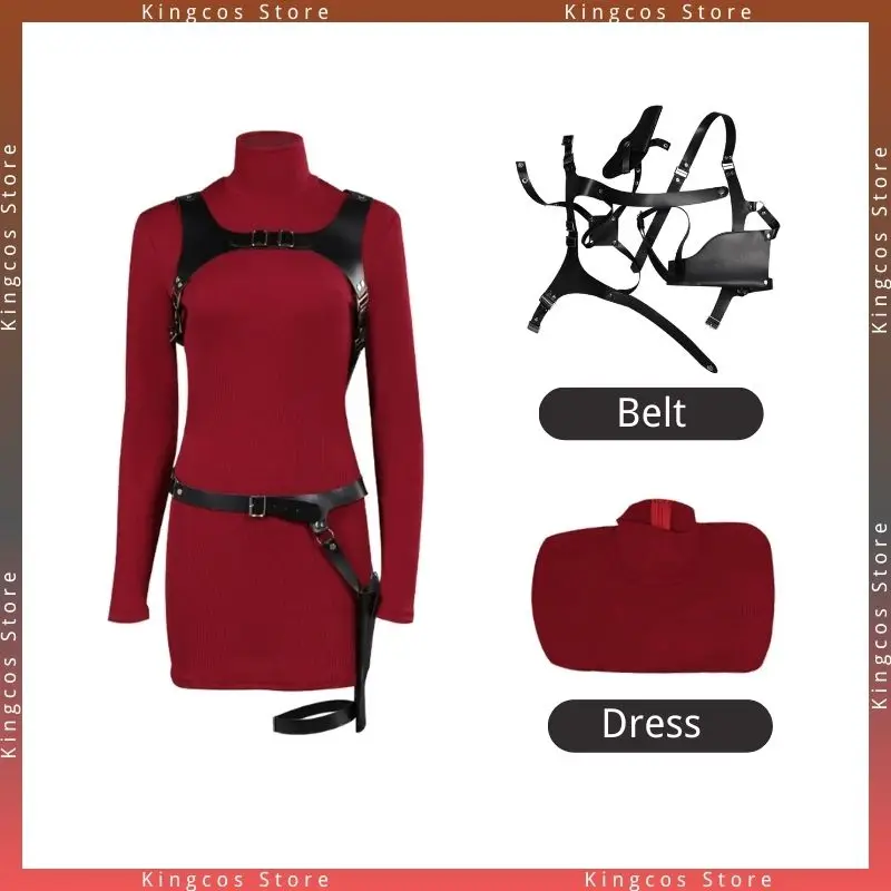 Disfraz de fantasía Ada Wong Evil Resident 4 Remake para mujer adulta ...