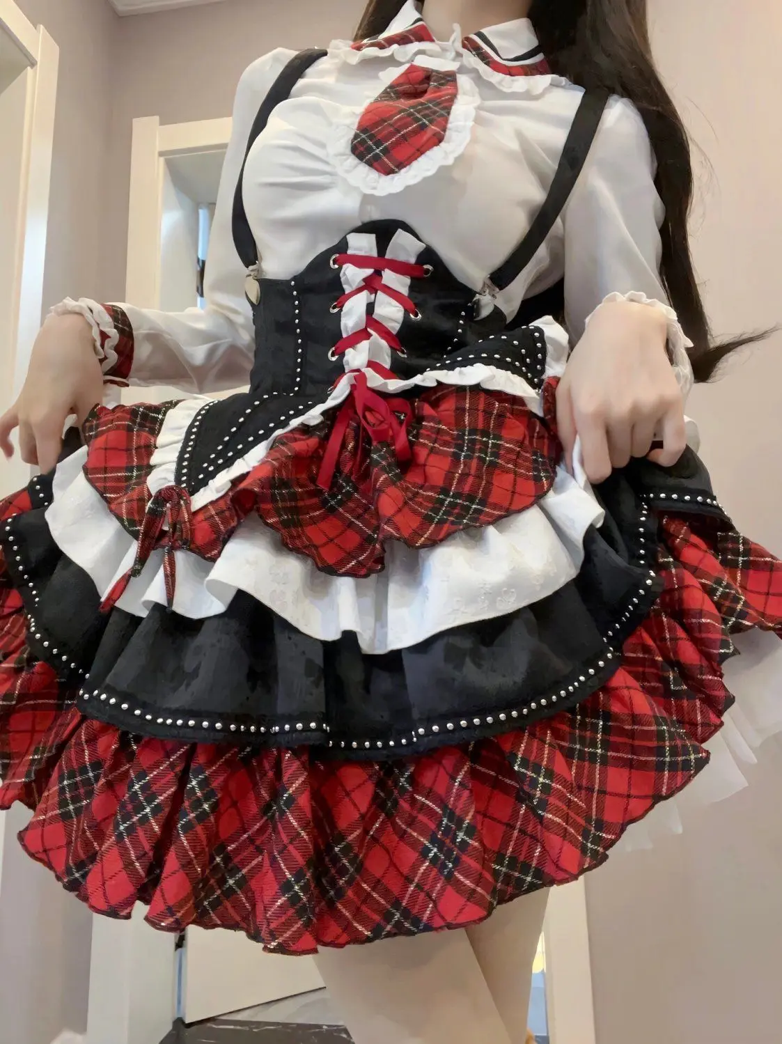 Japanese-Kawaii-Cute-Dress-Summer-JK-Girl-Clothes-Lolita-Suit-Goth-Long ...