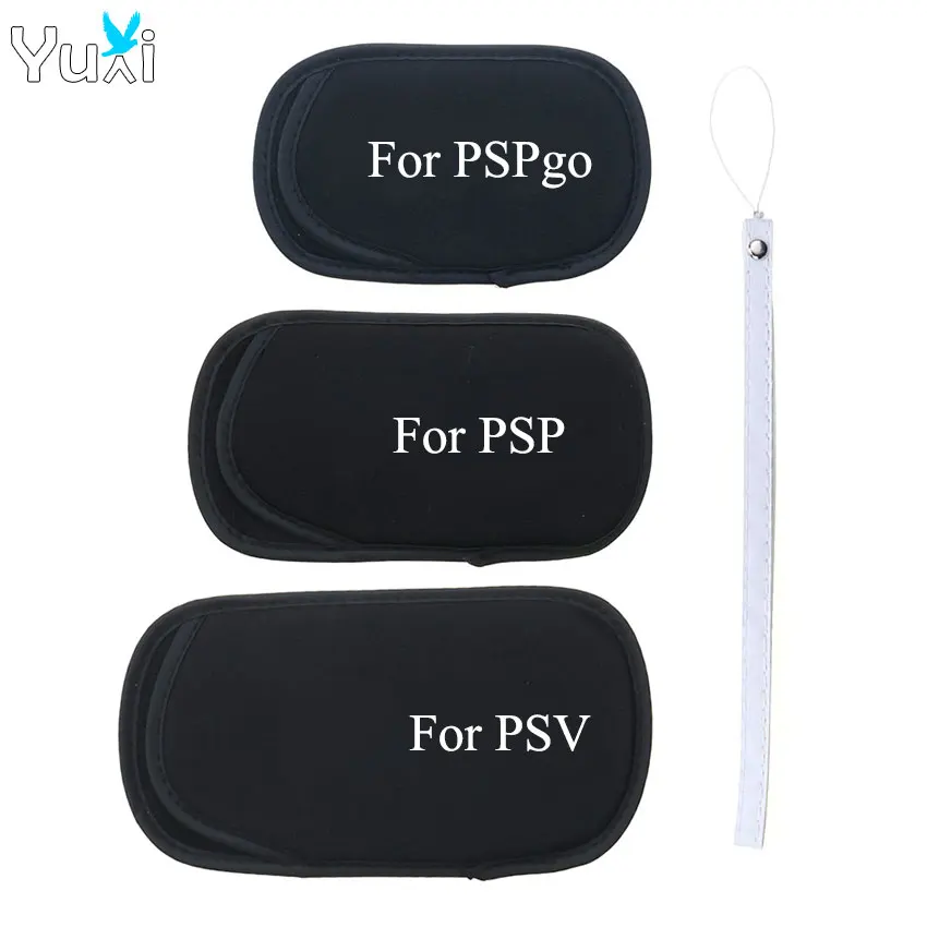 YuXi-For-PSP-1000-2000-3000-Soft-Protective-Carrying-Storage-Bag-Pouch ...