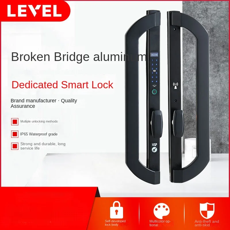 Automatic-fingerprint-combination-lock-home-modern-intelligent-anti ...