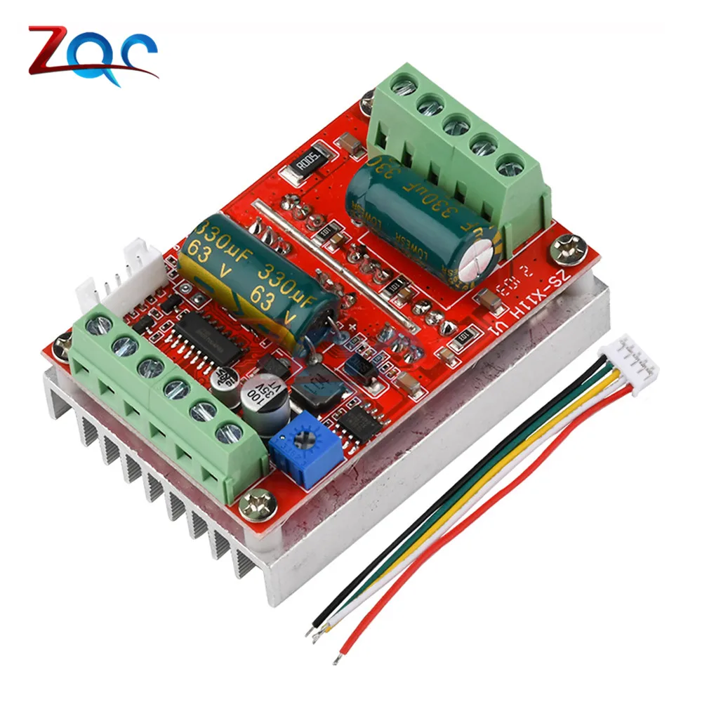 400W DC 9 -60V PWM 3 Phase DC Brushless Electric Motor Speed Controller ...