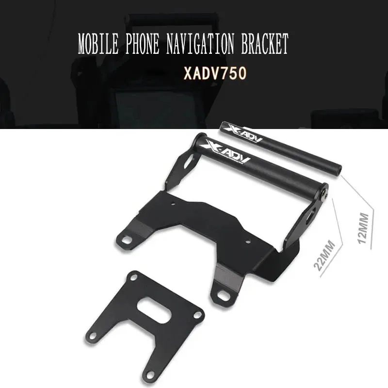 Motorcycle-Accessories-Phone-Holder-Stand-GPS-Navigation-Plate-Bracket ...