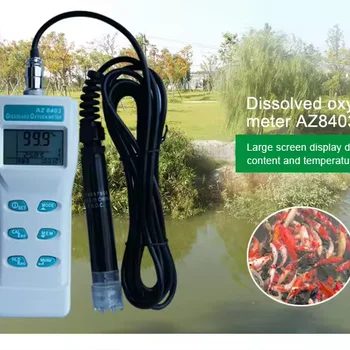 AZ8403 Portable Digital Fish Pond Water Quality Tester Meter Dissolved ...
