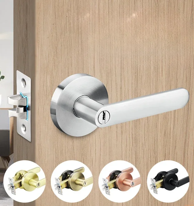 Pomo-de-puerta-Universal-de-aleaci-n-de-aluminio-juego-de-cerradura-de ...