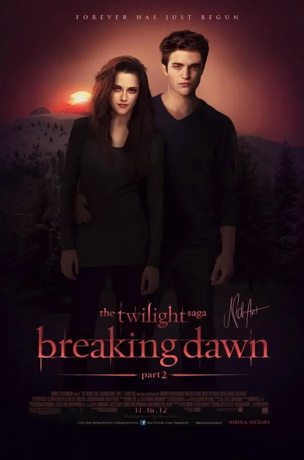 Breaking Dawn Part 2 Movie Poster