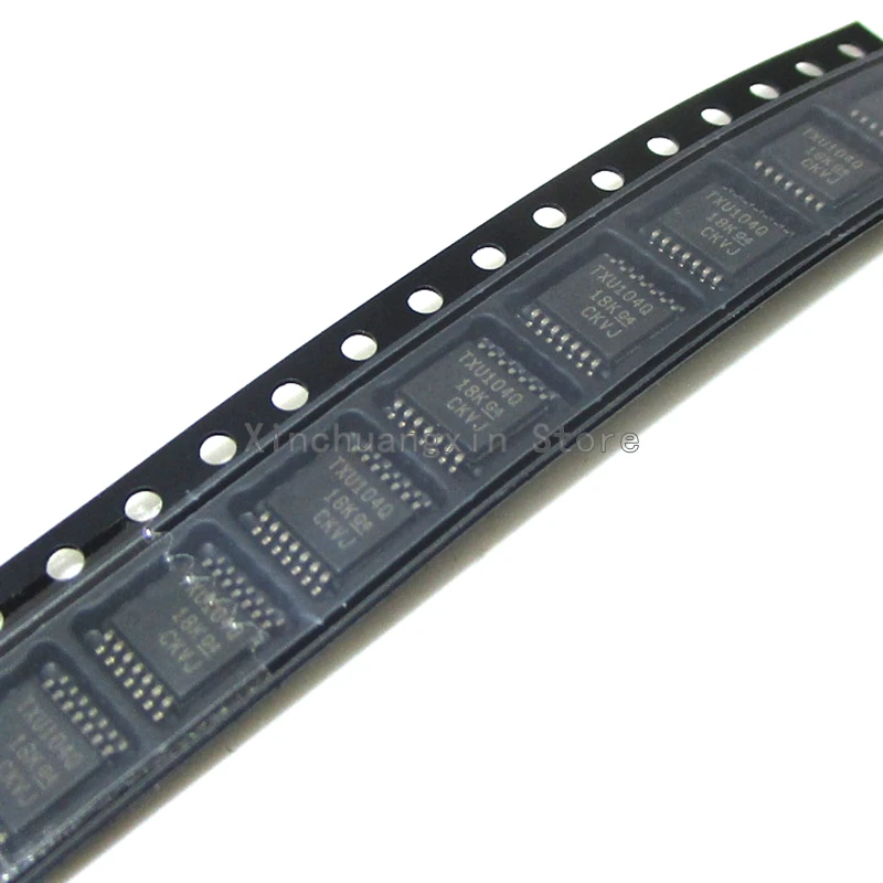 1PCS/LOT Original TXU0104QPWRQ1 TXU104Q SMD TSSOP 14 TXU0104 Q1 Four ...
