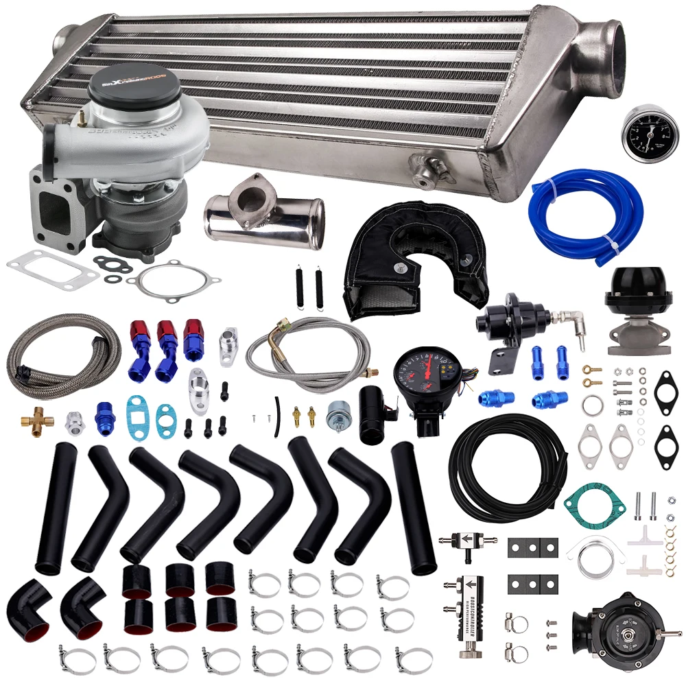 11pcs-set-Universal-Turbo-Kits-for-2-5-6-0L-Engines-GT3582-Turbo ...