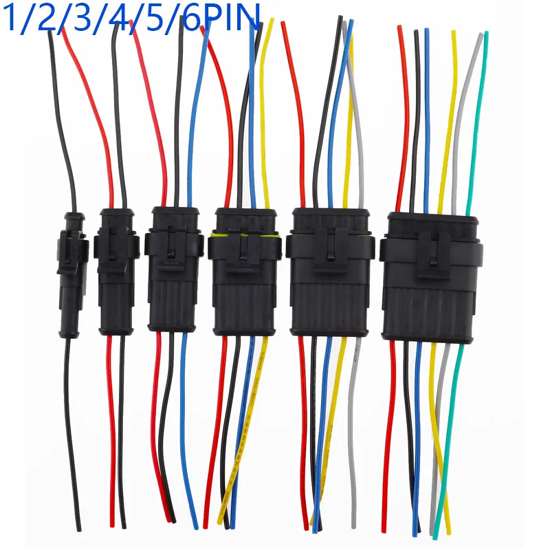 1Set-Amp-1P-2P-3P-4P-5P-6P-Weg-Waterdichte-Elektrische-Auto-Connector ...