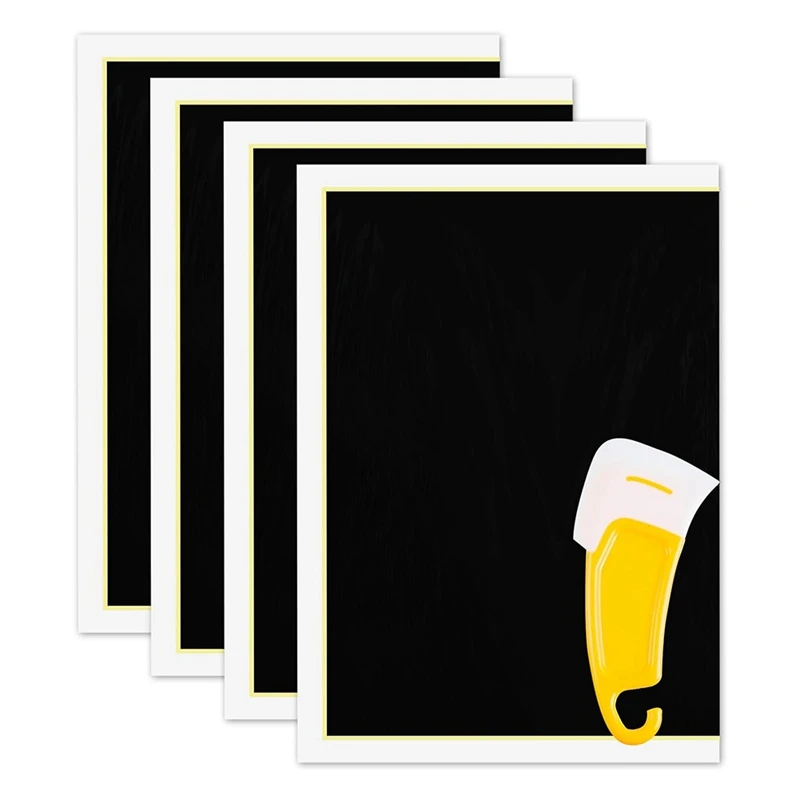 Black-Laser-Engraving-Marking-Paper-4-PCS-Laser-Color-Paper-with ...