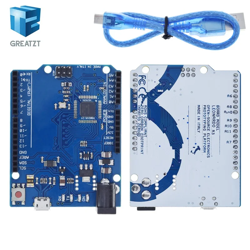 GREATZT-Leonardo-R3-microcontrolador-placa-de-desenvolvimento-com-cabo-USB-compat-vel-para ...