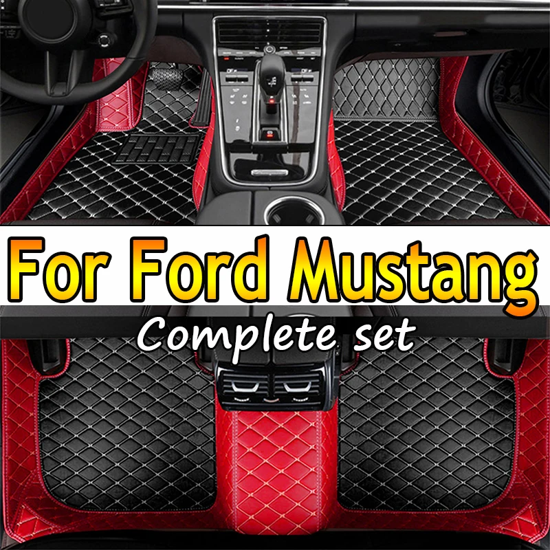For-Ford-Mustang-2021-2020-2019-2018-2017-2016-2015-Car-Floor-Mats ...