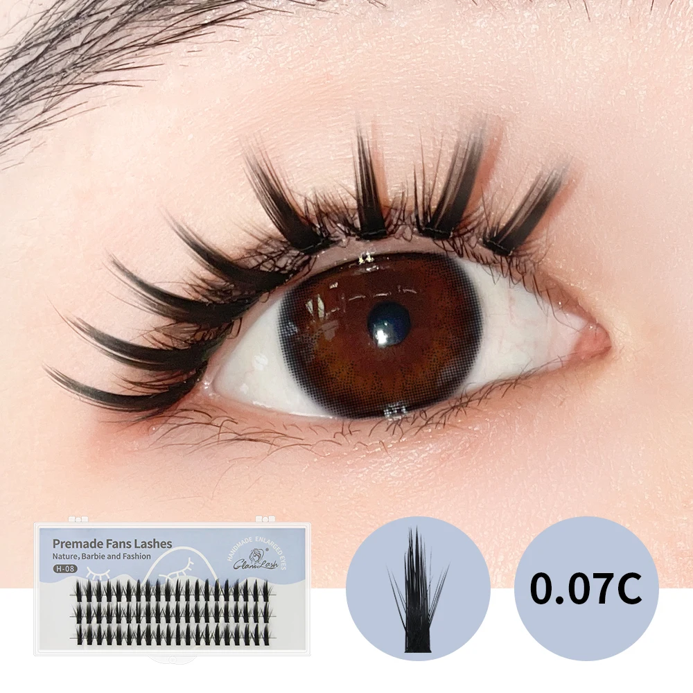 GLAMLASH-Natural-Individual-Bundles-Eyelash-Extension-3D-Volume-Effect ...