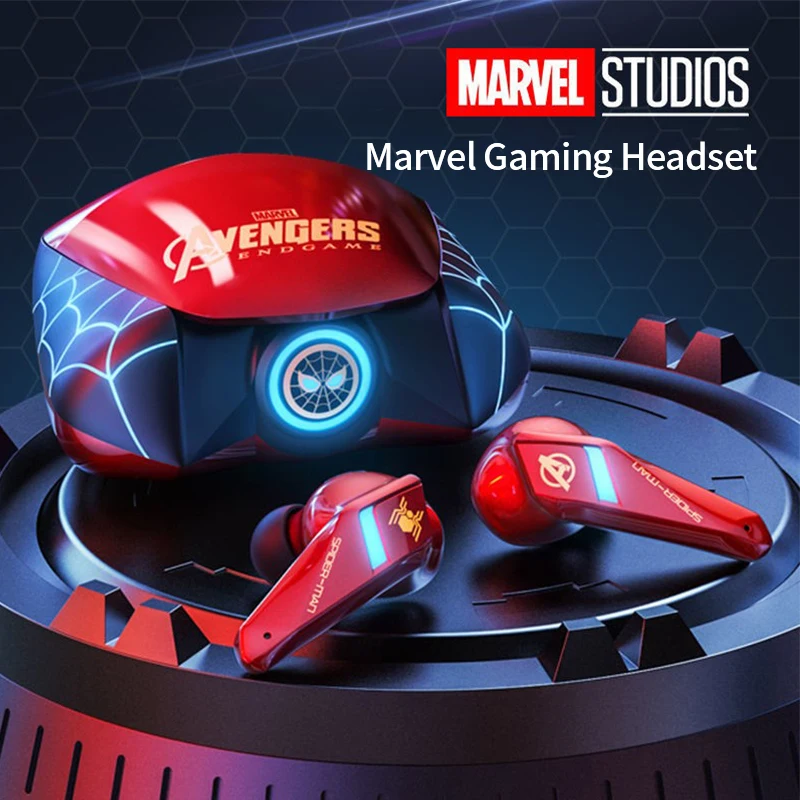 Disney BTMV15 Iron Man Wireless TWS Bluetooth Earphone Noise Reduction ...