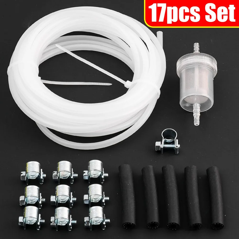 Air Diesel Parking Heater Fuel Line Hose Kit 5M Tube Standpipe Filter ...
