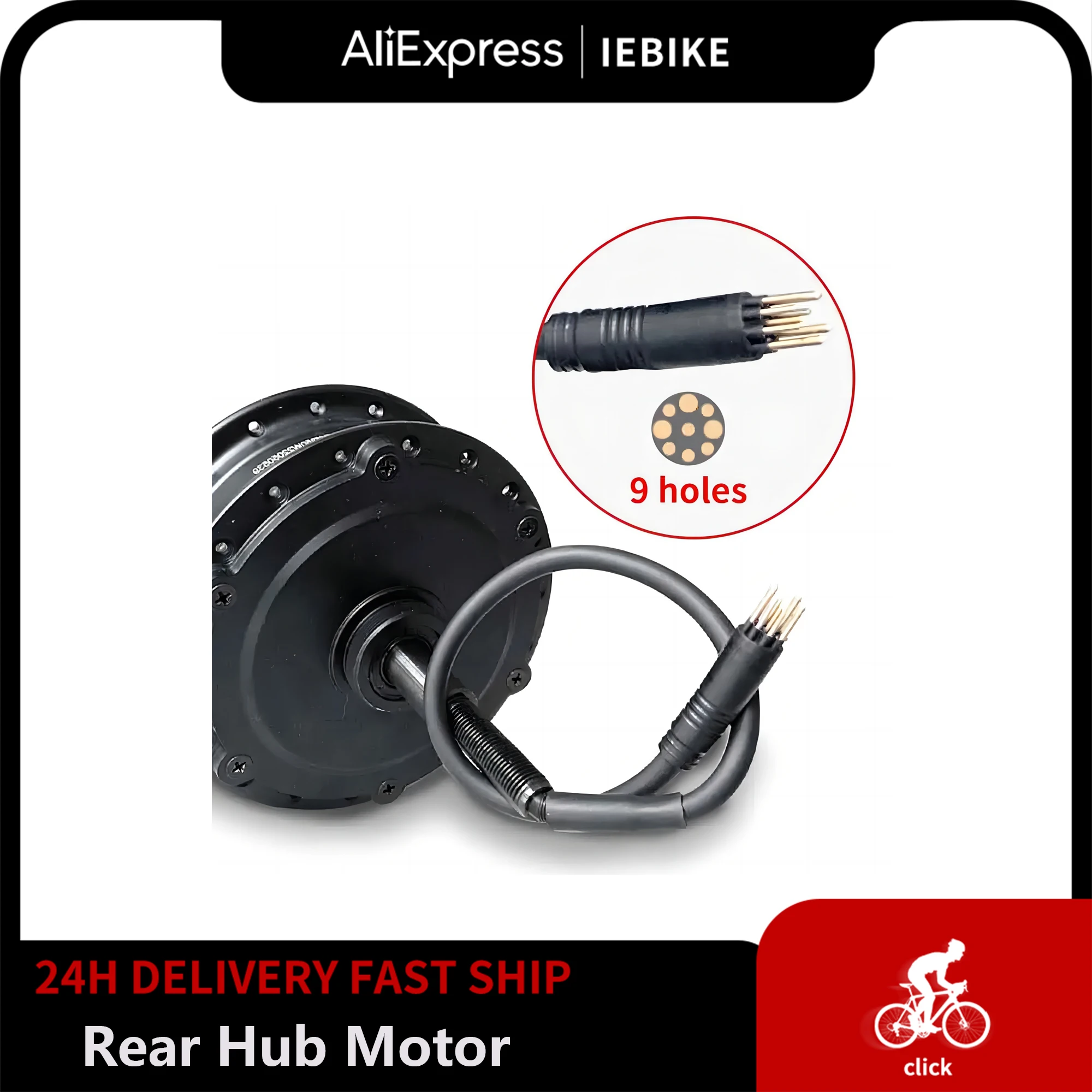 Rear-Hub-Motor-48V-36V-250W-350W-500W-750W-Electric-Bike-Motor-High ...