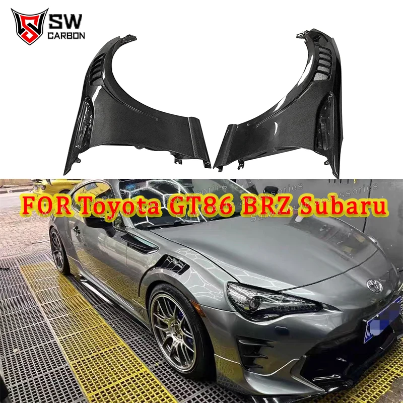 Carbon Fiber Fender For 2013-2019 Toyota GT86 ZN6 BRZ ZD6 Car Front ...