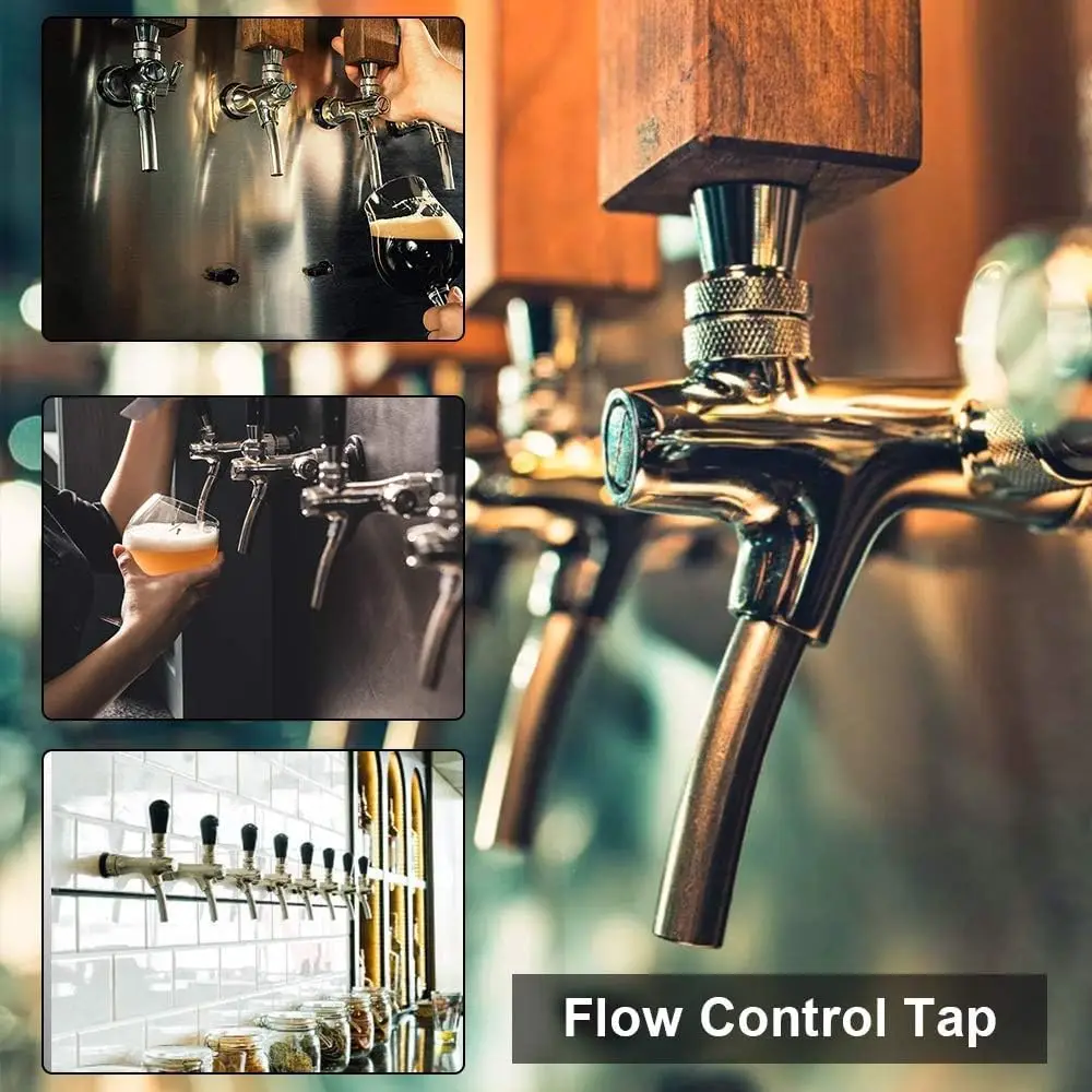 Flow Controller Draft Faucet Adjustable Ler & Shank - Chrome Plated, G5 ...