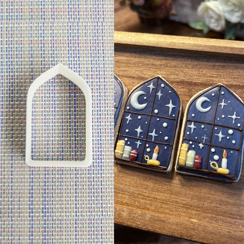 Window-shape-Cutter-Fondant-Sugar-Biscuit-Mold-Arch-Kitchen-Pastry ...
