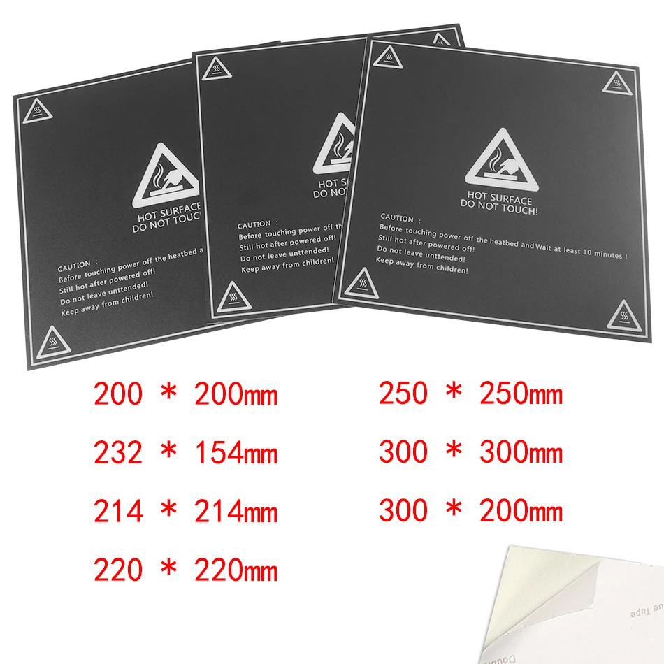 3D-Printer-Frosted-Heatbed-Sticker-Heat-Paper-Printed-Hot-Bed-Surface ...