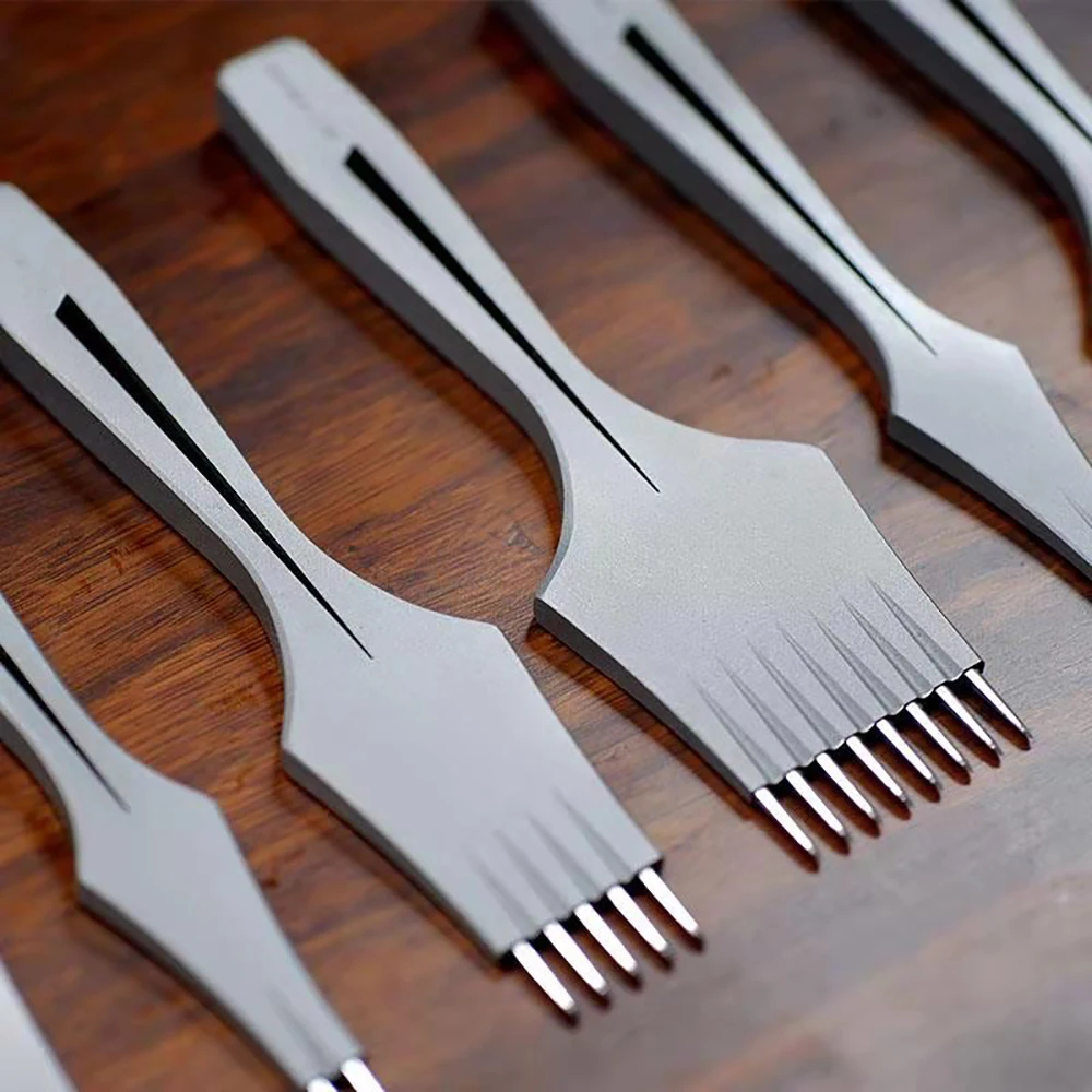 Leather-Olive-Shape-Pricking-Irons-Hollow-Out-Design-Stitching-Lacing ...